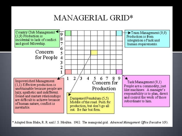 Managerial grid presentation | PPT