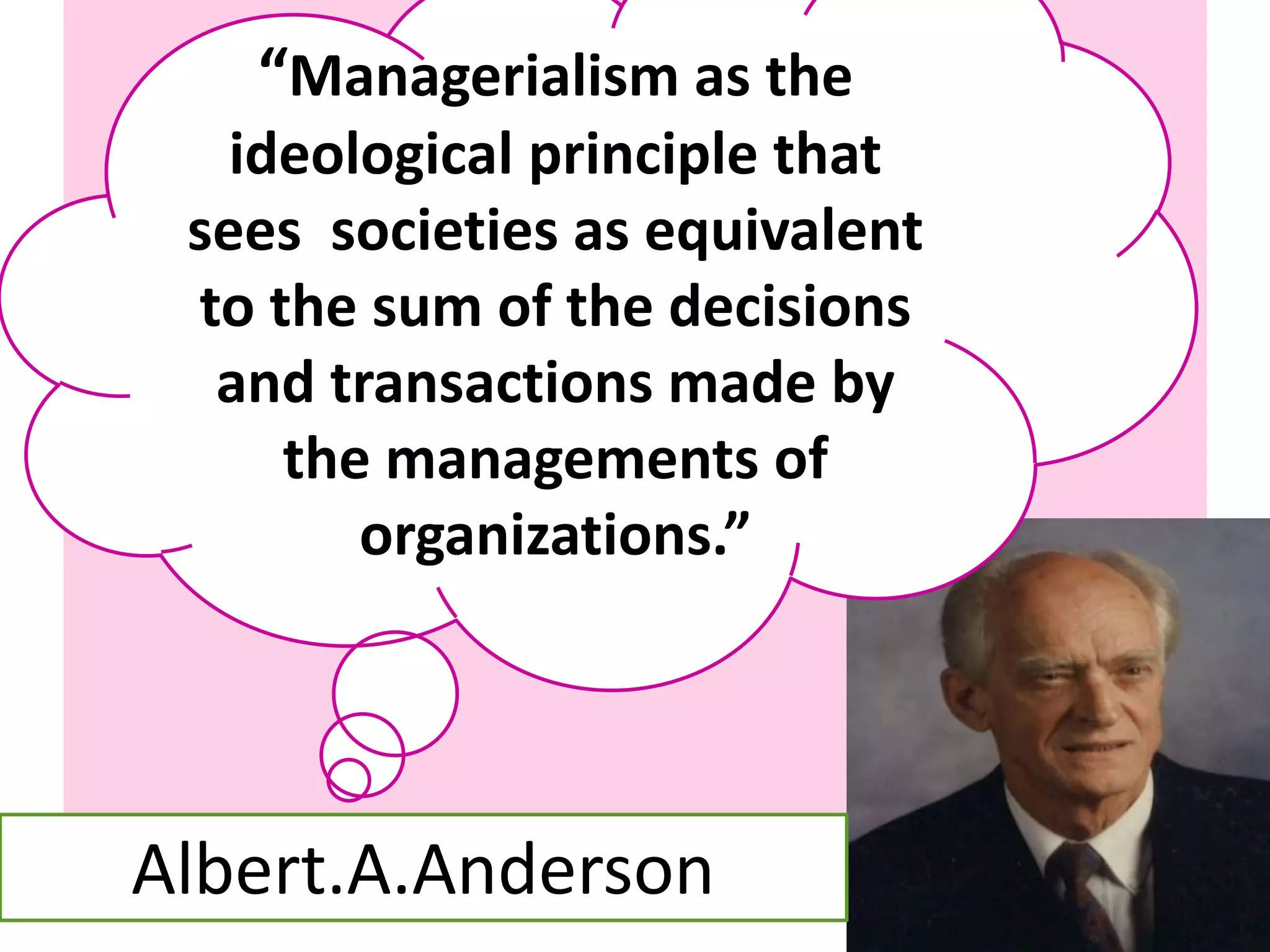 Managerialism | PPTX