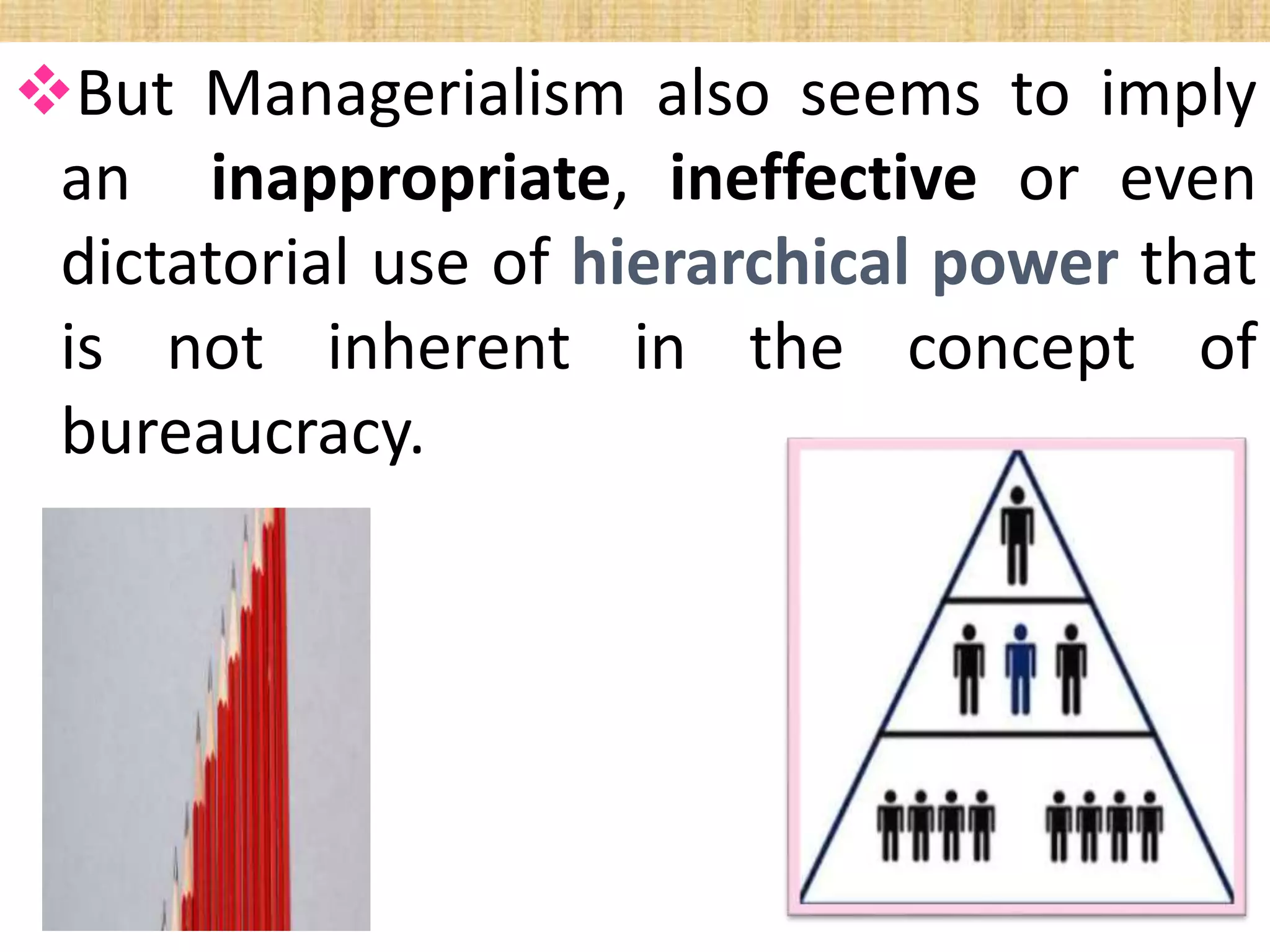 Managerialism | PPTX