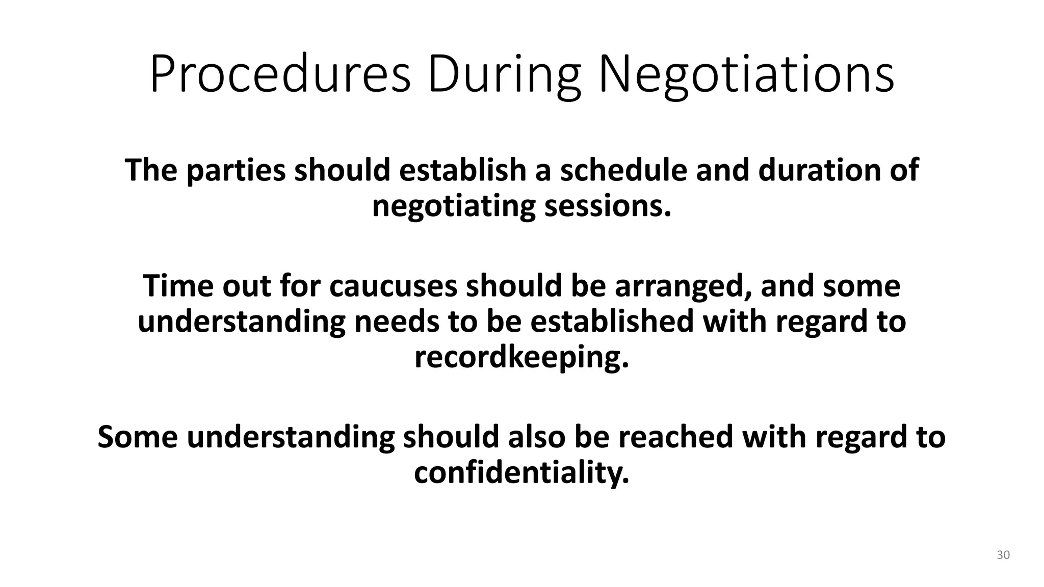 Managerial Negotiation | PPTX