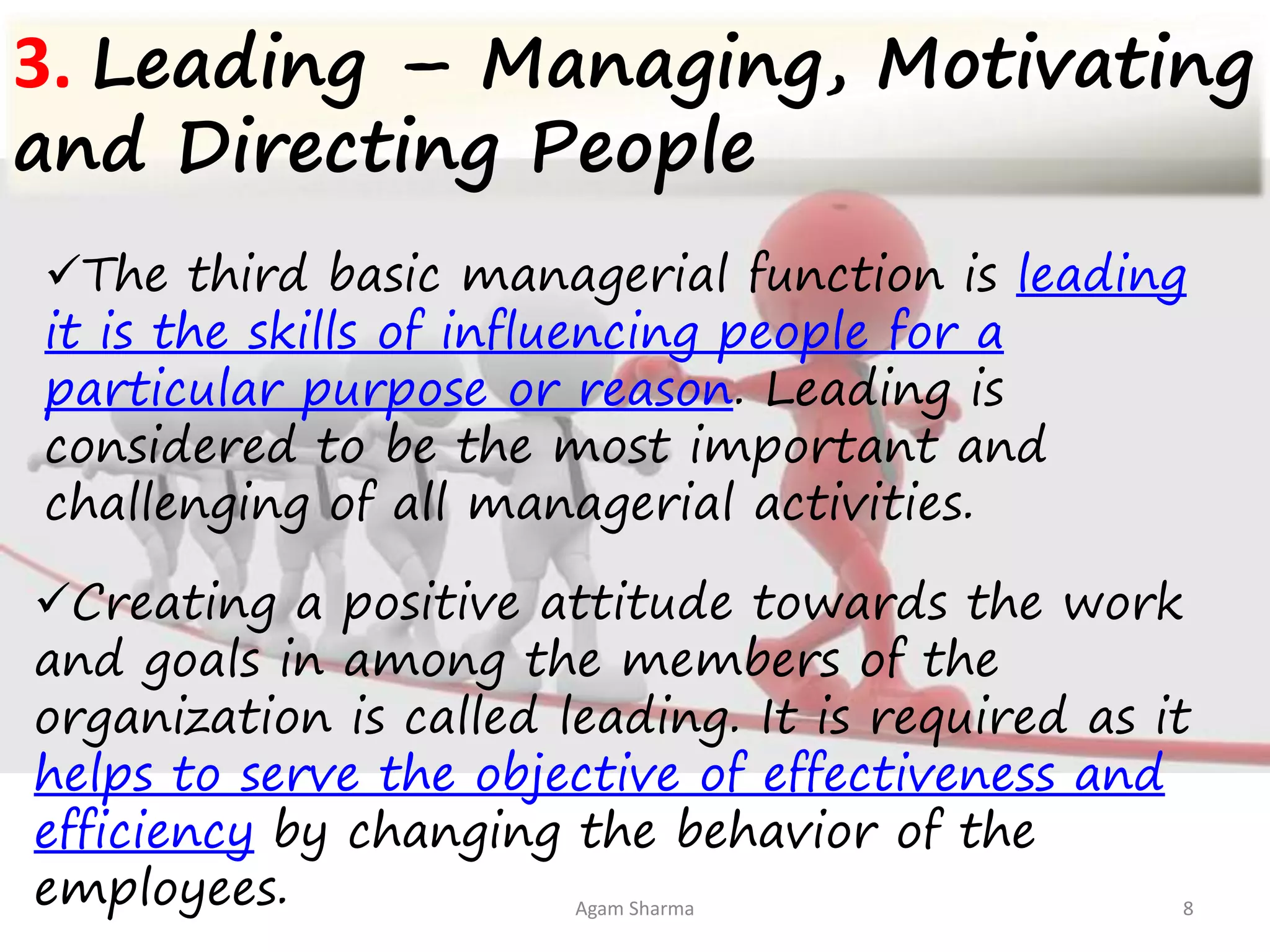 Managerial process and skills mpob | PPTX