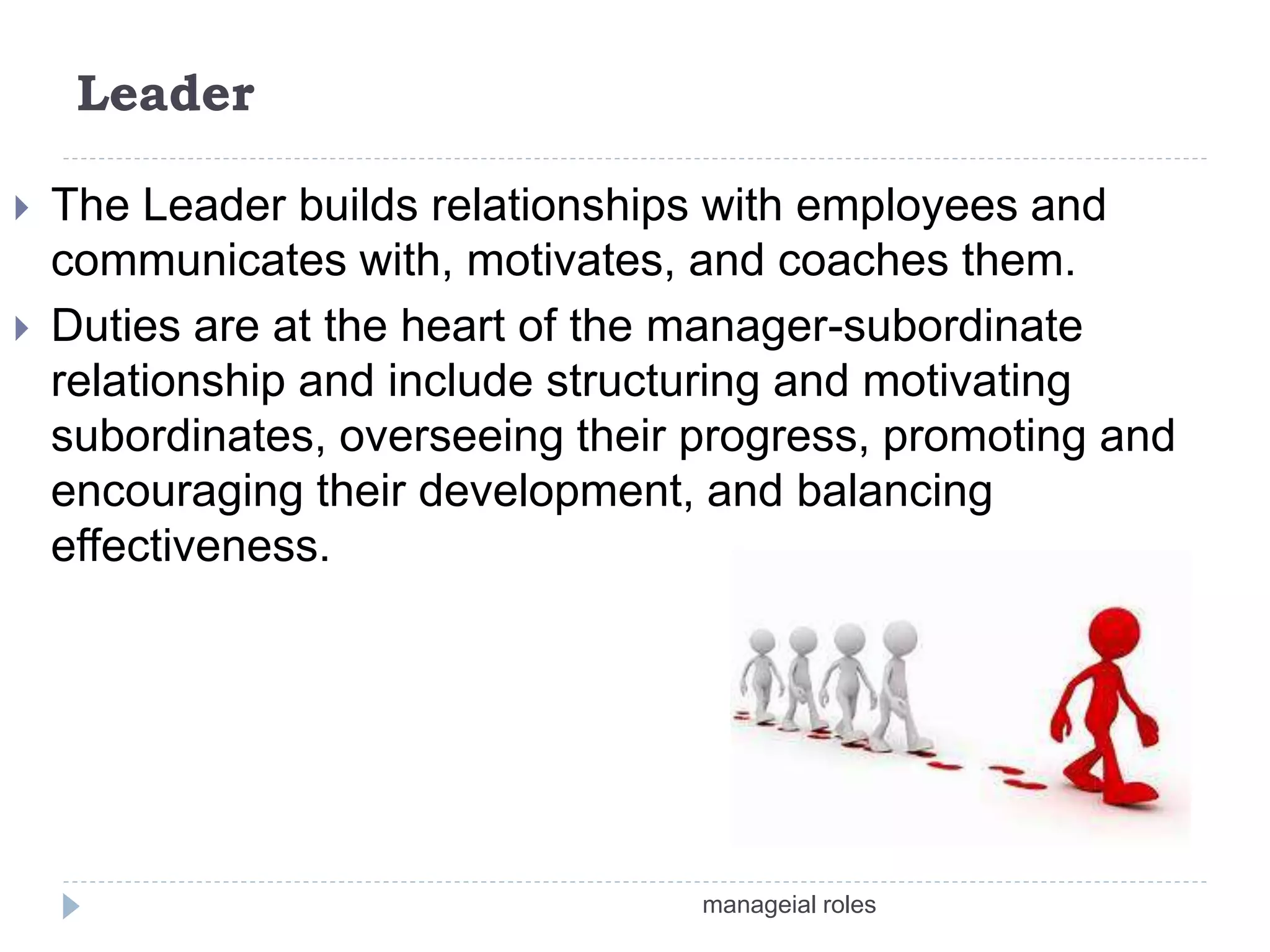 Managerial roles | PPTX