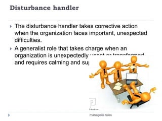 Managerial roles | PPTX