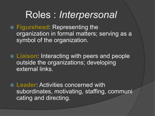 Managerial roles and skills and Management as Profession | PPTX