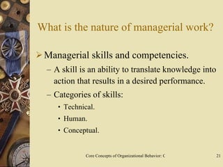 Managerial Skills | PPT
