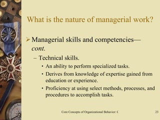 Managerial Skills | PPT