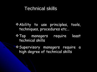 Managerial skills.ppt(2003) | PPT