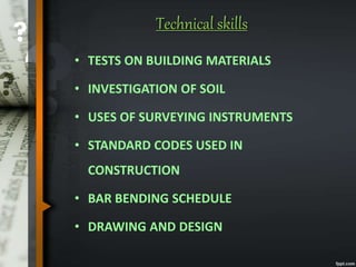 Managerial skills required for Civil engineers | PPTX