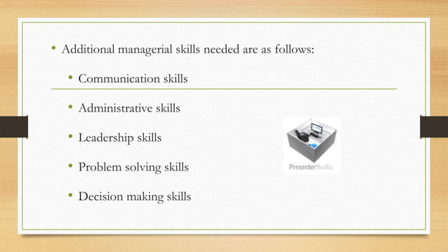 Managerial skills | PPTX