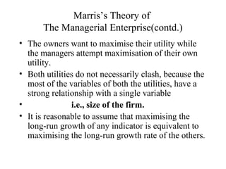Managerialtheoriesoffirm 100202064158-phpapp01 | PPT
