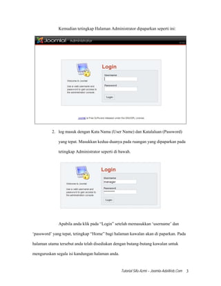 Manager Joomla | PDF
