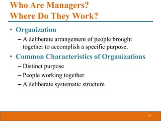 Managers and their levels and role and Management .ppt
