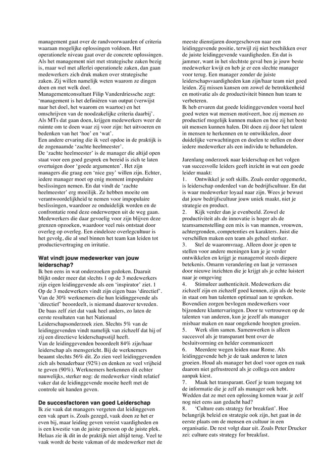 Leiderschap | PDF