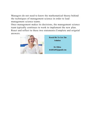Managers do not need to know the mathematical theory behind the tech.docx