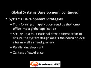 Managers & global information technology | PPT