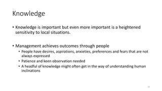 Managers not MBAs, Diverse roles, complex tasks, people-focused ...