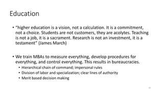 Managers not MBAs, Diverse roles, complex tasks, people-focused ...