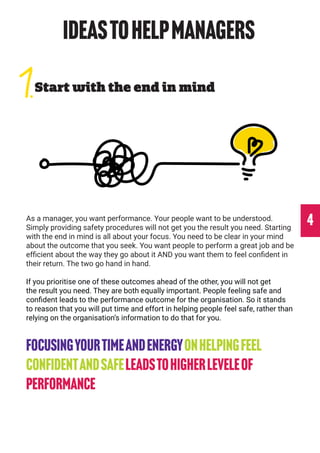 Managers simple guide to returning to work | PDF