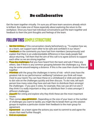Managers simple guide to returning to work | PDF
