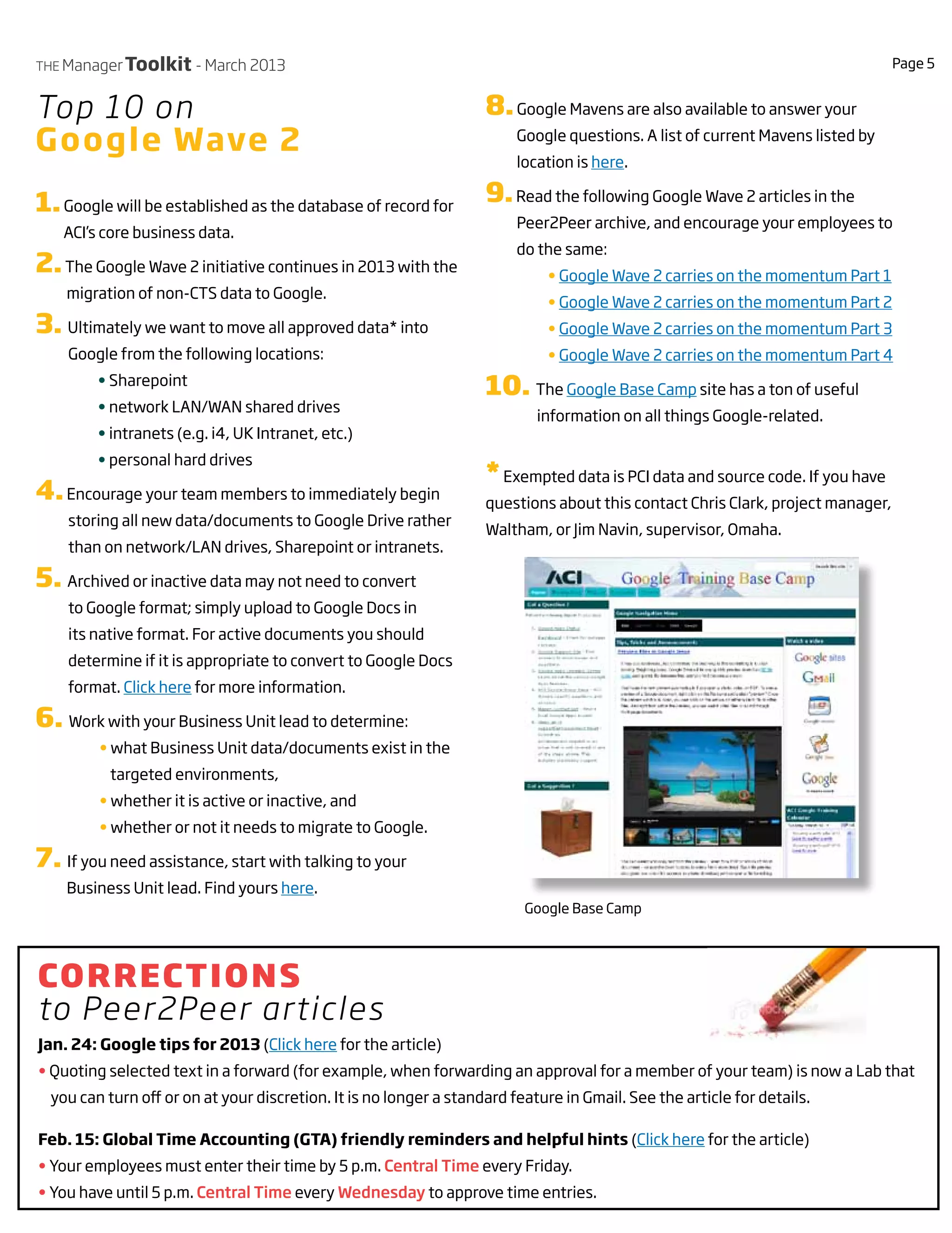 Manager toolkit March 2013 | PDF