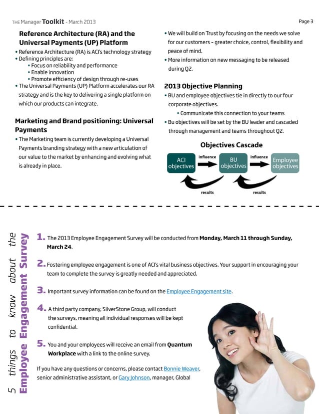 Manager toolkit March 2013 | PDF | Human Resources | Business