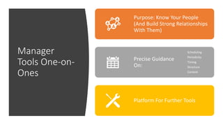 Manager Tools introduction | PPTX
