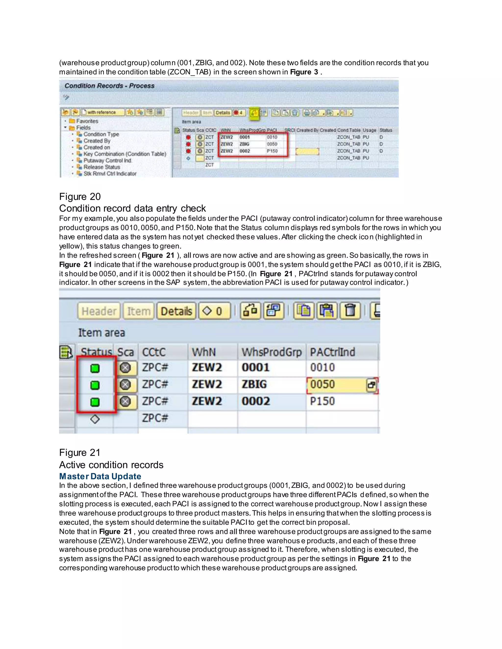 Manage the slotting process in sap ewm | DOCX