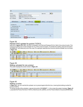 Manage the slotting process in sap ewm | DOCX