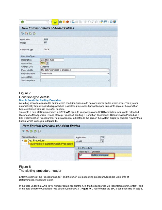 Manage the slotting process in sap ewm | DOCX