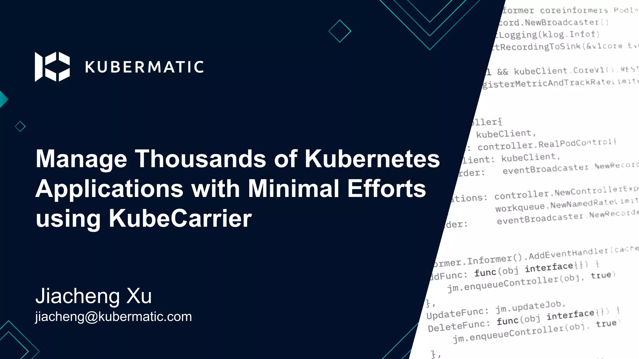 Manage thousands of k8s applications with minimal efforts using kube ...