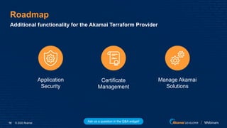 Manage Your Akamai-as-Code with Terraform | PPT