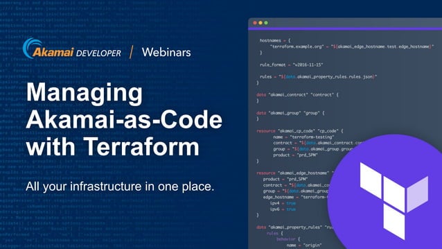 Manage Your Akamai-as-Code with Terraform | PPT | Free Download