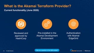 Manage Your Akamai-as-Code with Terraform | PPT