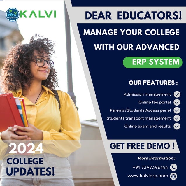 Manage your college with our advanced erp system.pdf | Free Download
