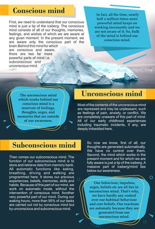 Manage your mind & thoughts | PDF