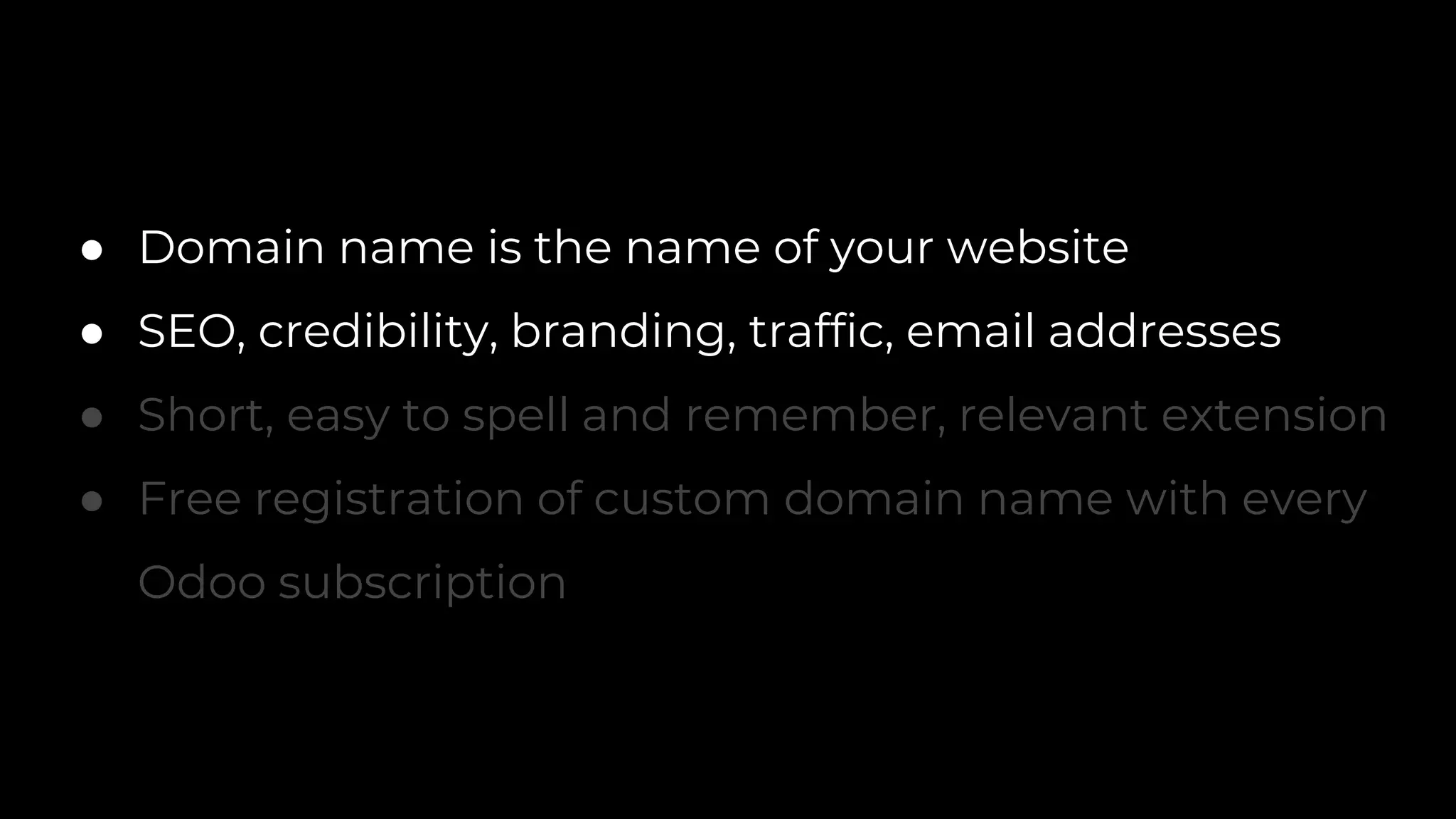 Manage your own Domain Name with Odoo | PPTX