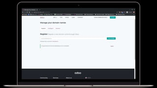 Manage your own Domain Name with Odoo | PPTX