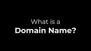 Manage your own Domain Name with Odoo | PPTX
