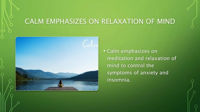 Manage your stress and anxiety with calm | PPT