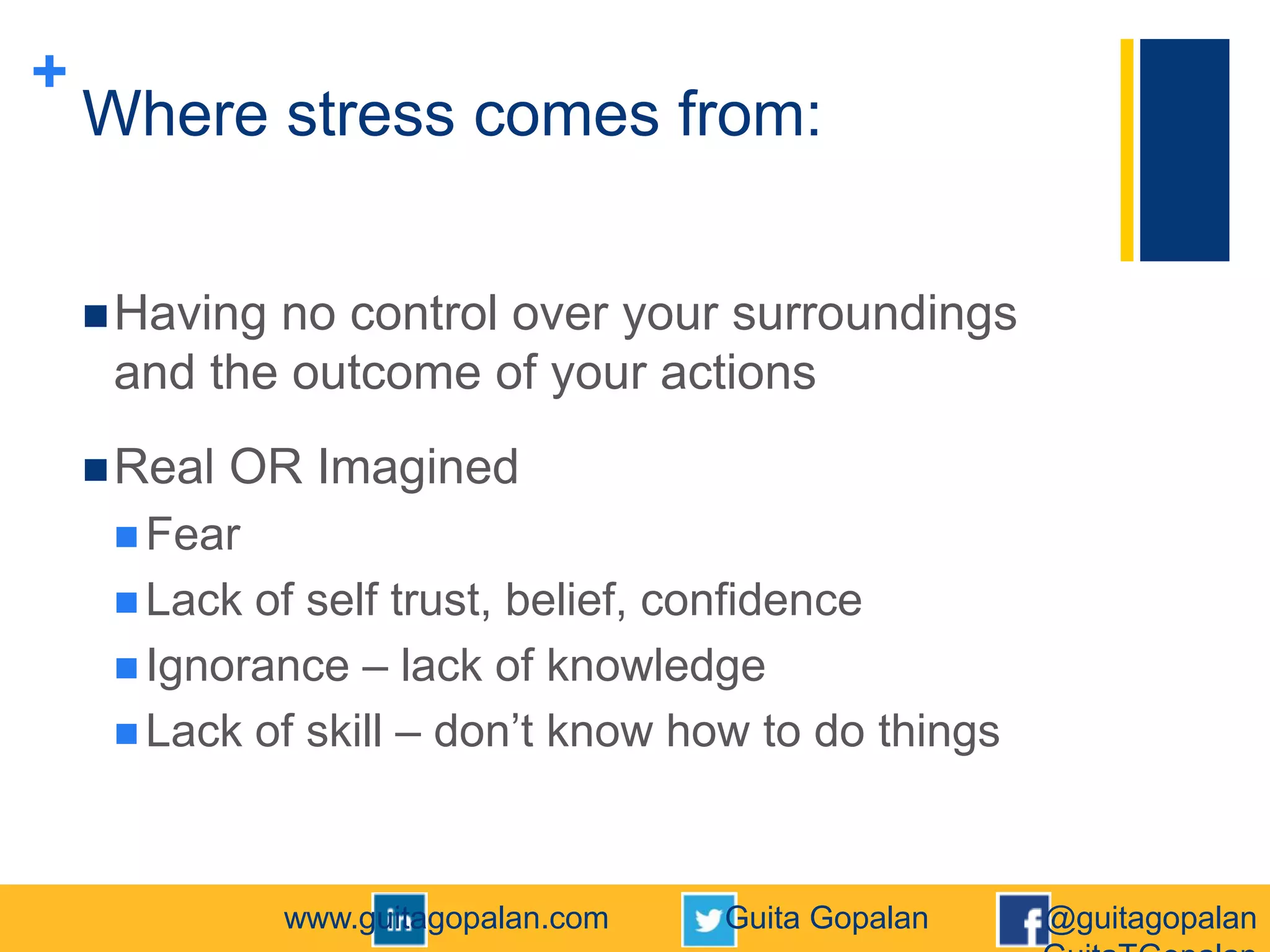 Managing financial stress | PPTX