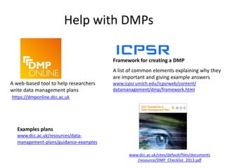 Managing and sharing data | PPTX