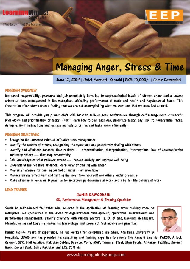 Managing anger-stress-and-time 2 | PDF