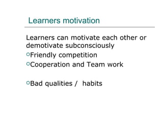 Motivating Students to Achieve | PPT | Parenting | Family and Relationships