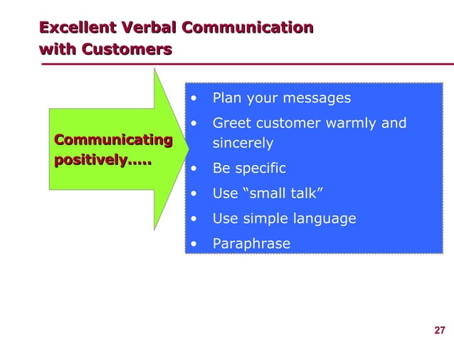 Managing Customer Service