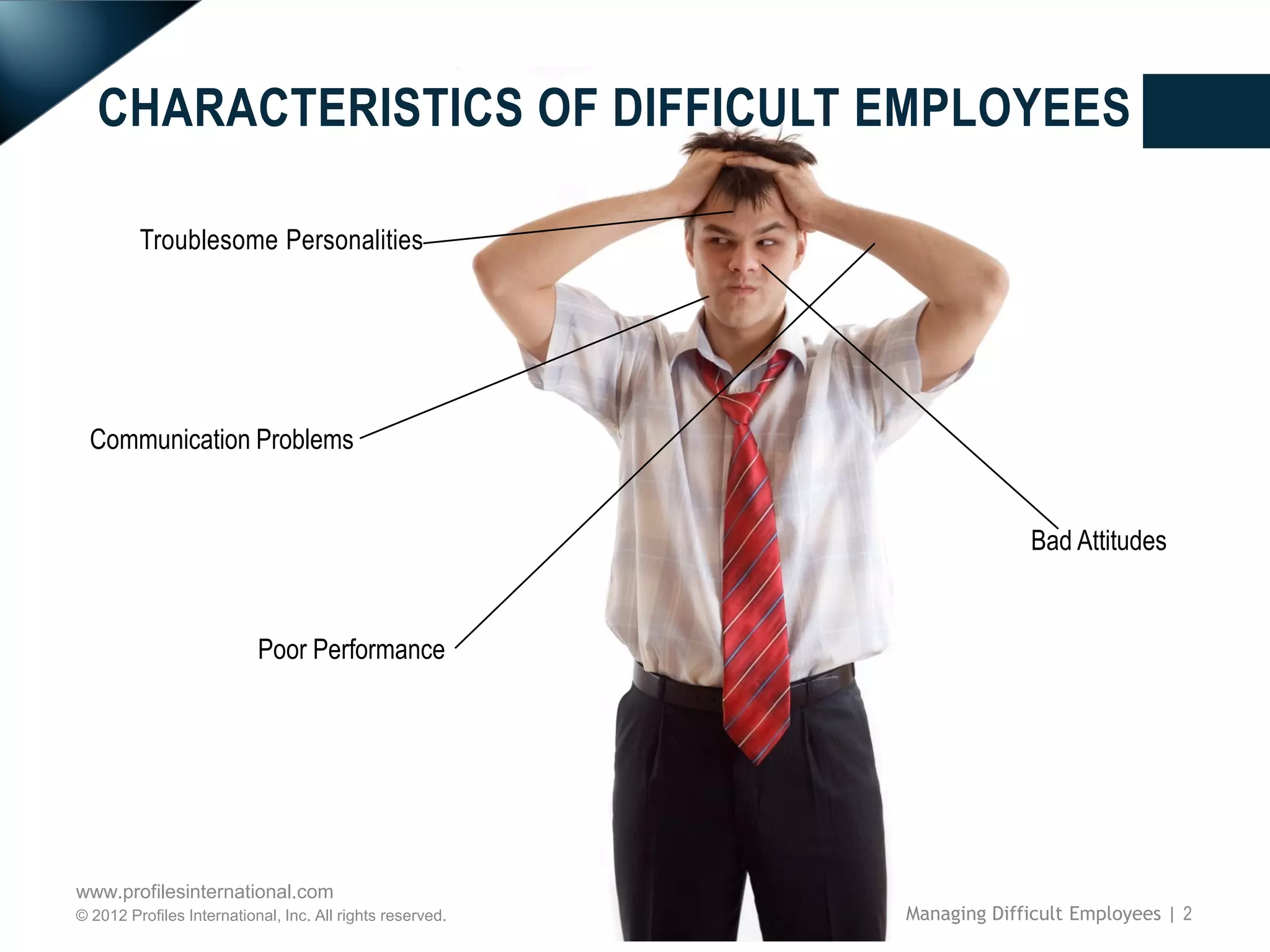 Managing Difficult Employees | PDF