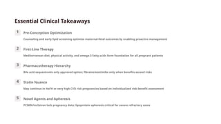 Managing Dyslipidemia in Pregnancy: 2024 Evidence-Based Update | PPTX