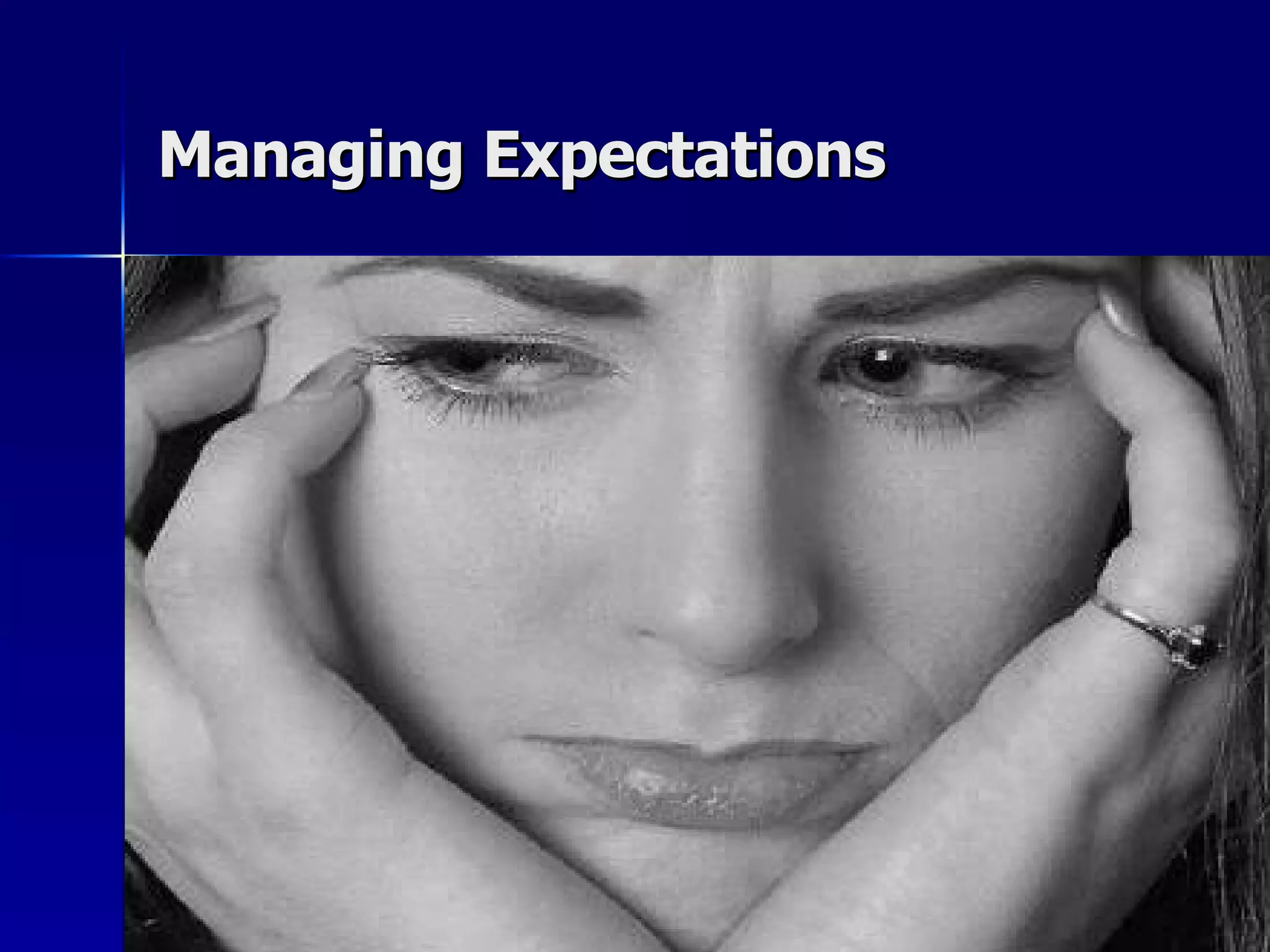 Managing Expectations | PPT
