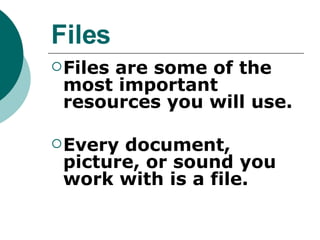 Managing Files | PPT