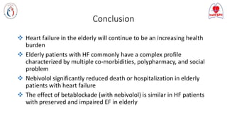 Managing heart failure in eldery presentation | PDF