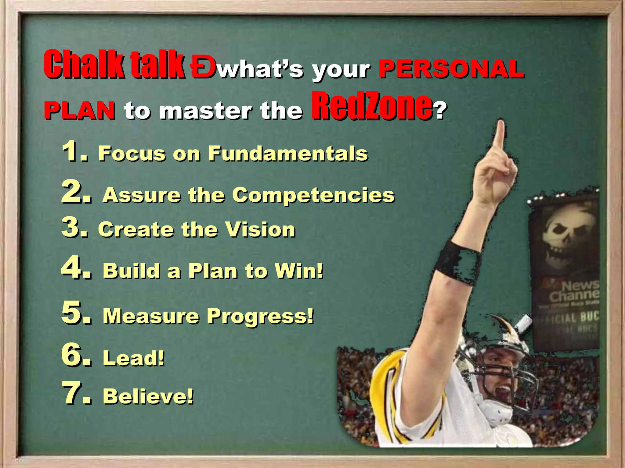 Managing in the RedZone | PPT